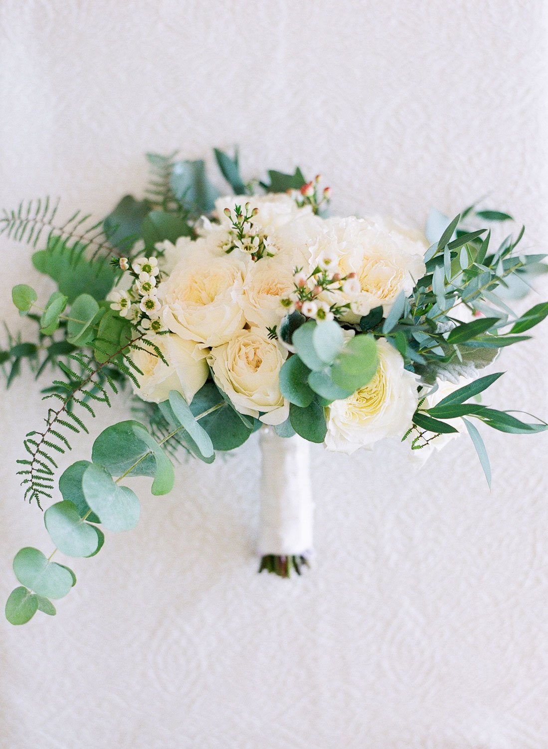 Beautiful Ivory & Green Bouquet