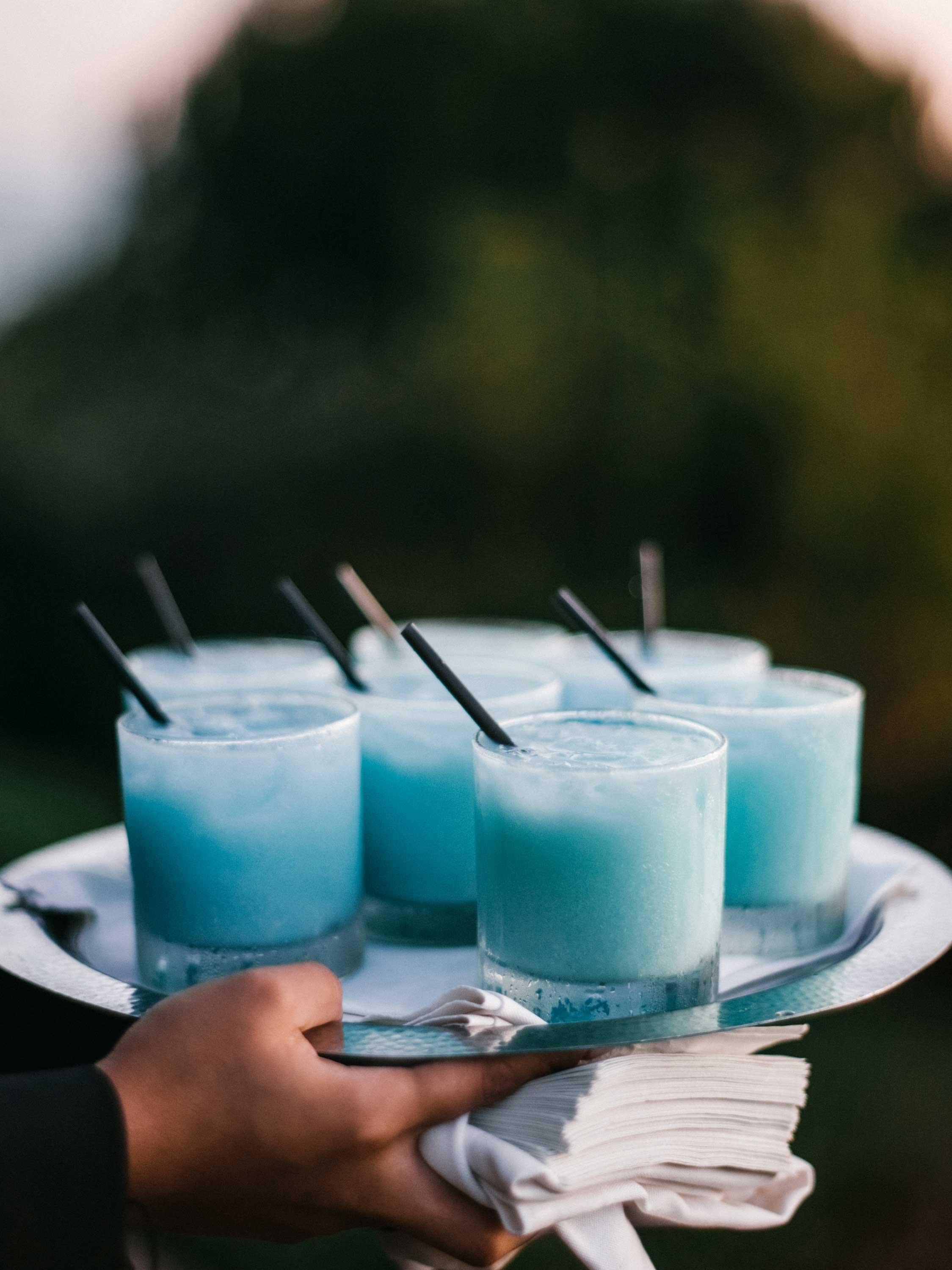 Sky Blue Signature Cocktail