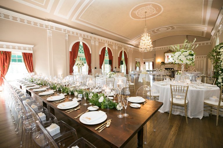 Country Club Ballroom Wedding Reception