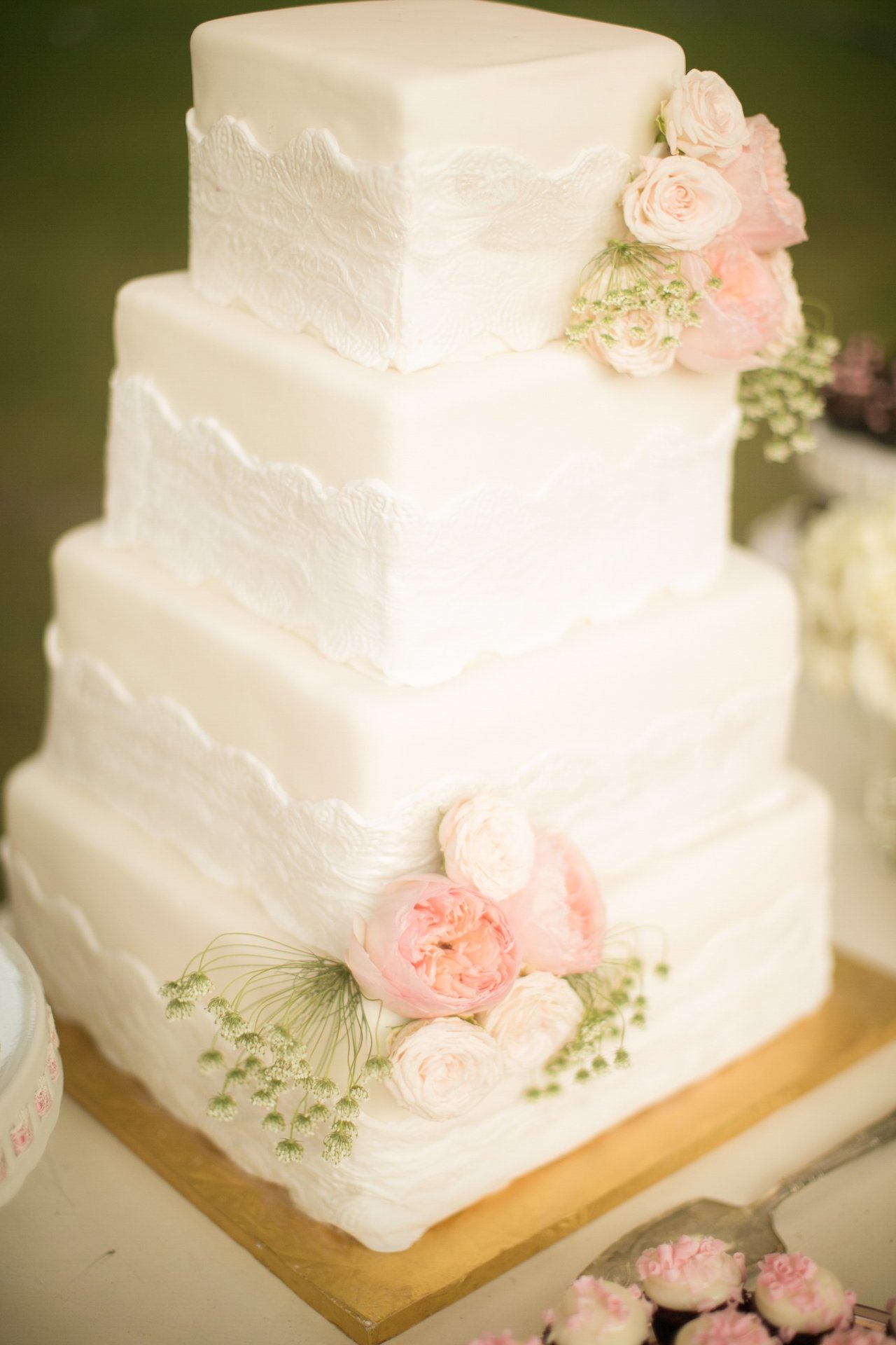 Ivory Lace Cake