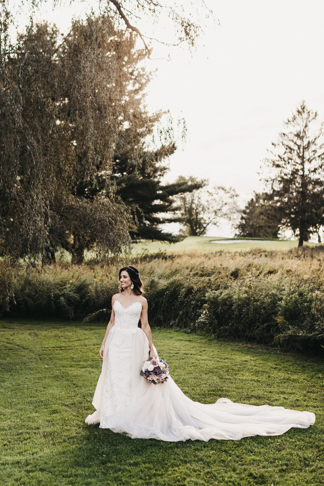 Metallic & Dusty Purple Color Palette at Venue with Stunning Views ...