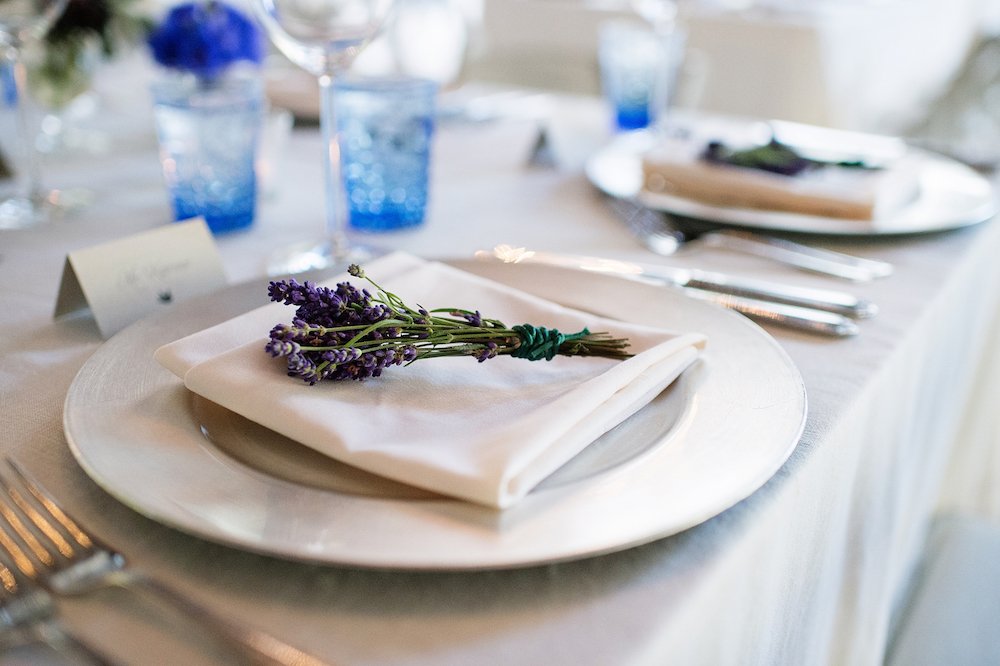 Lavender Sprig Setting