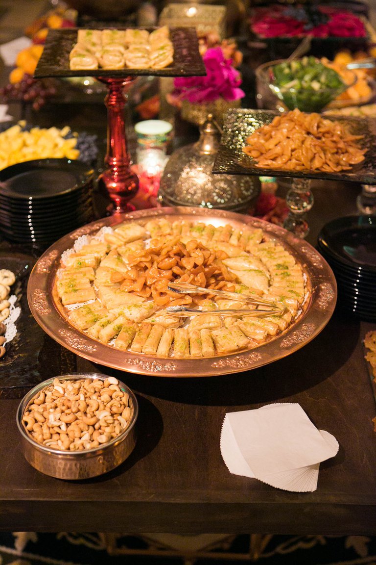 Moroccan-Inspired Engagement Party Feast