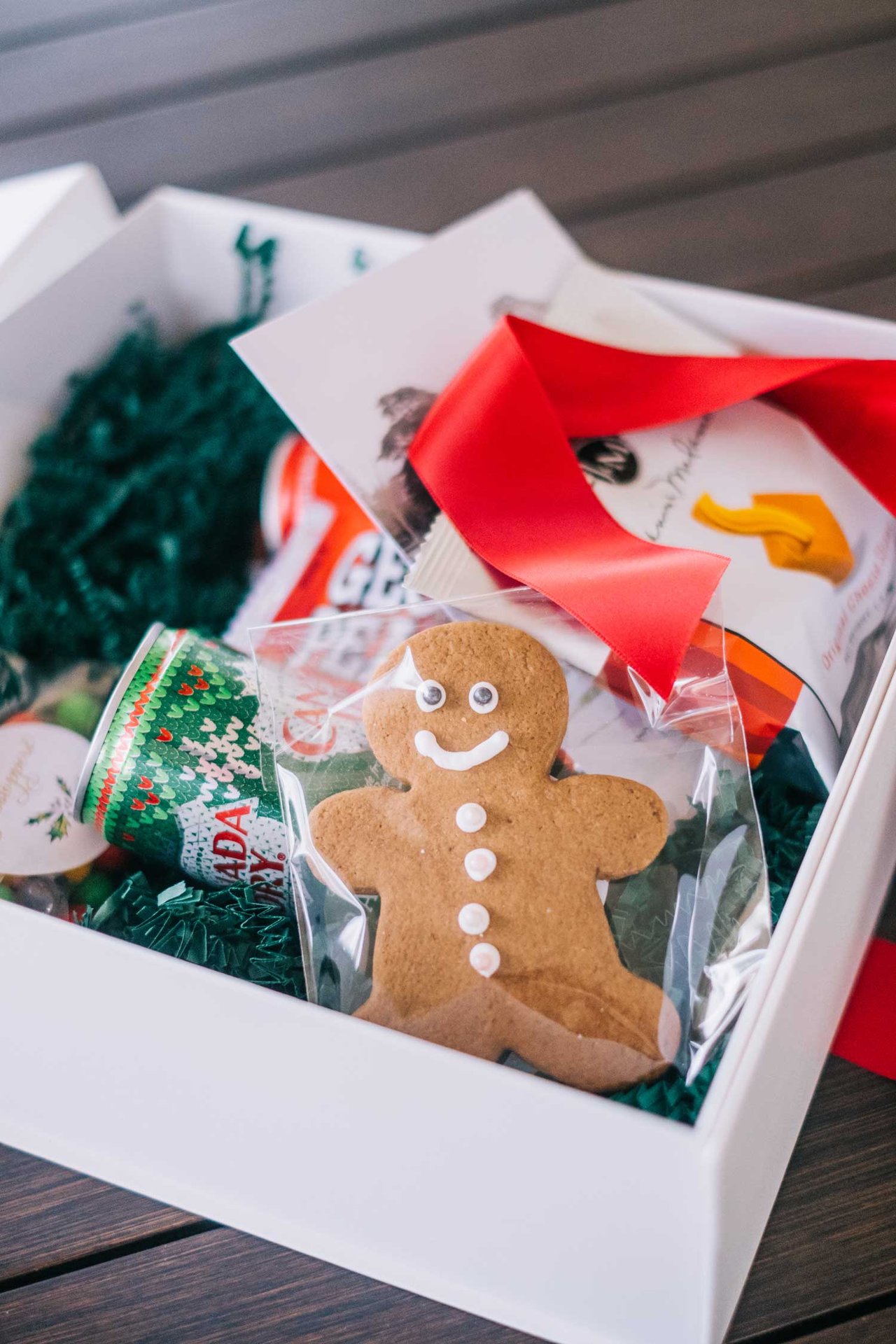 Gingerbread Man in Welcome Box