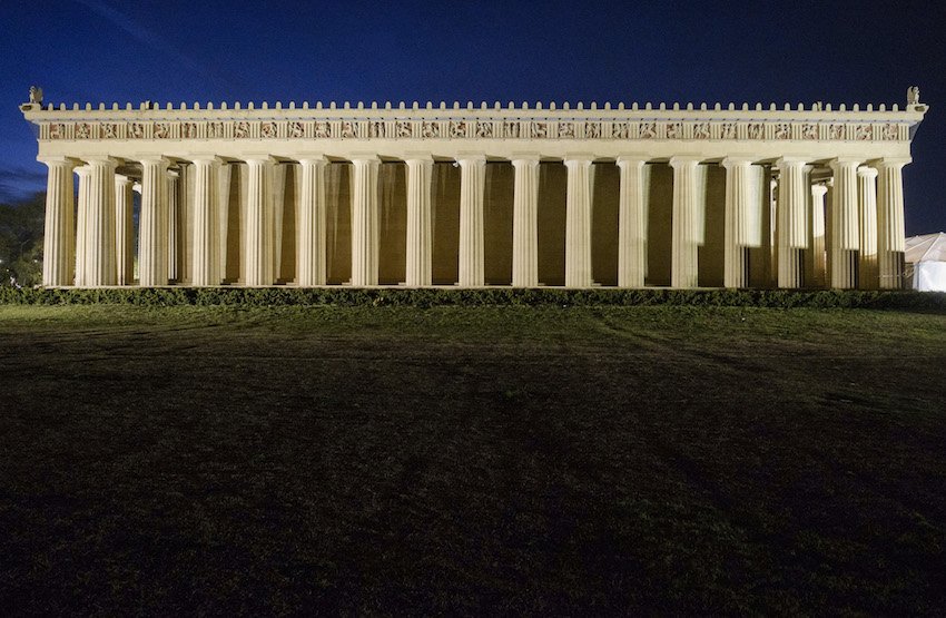 Night View of The Parthenon, Nashville