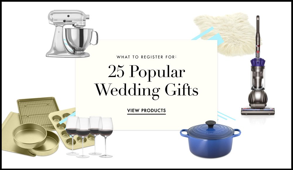 25 Popular Wedding Registry Items for Modern Couples