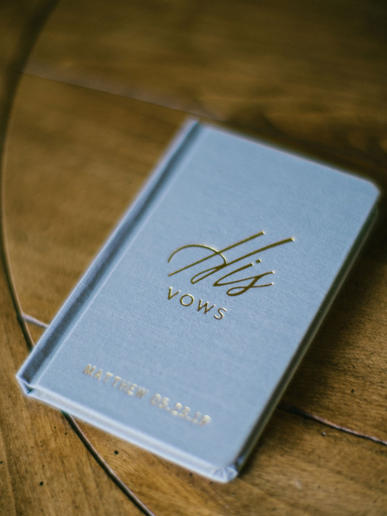 Matthew Lawrence's Vow Book