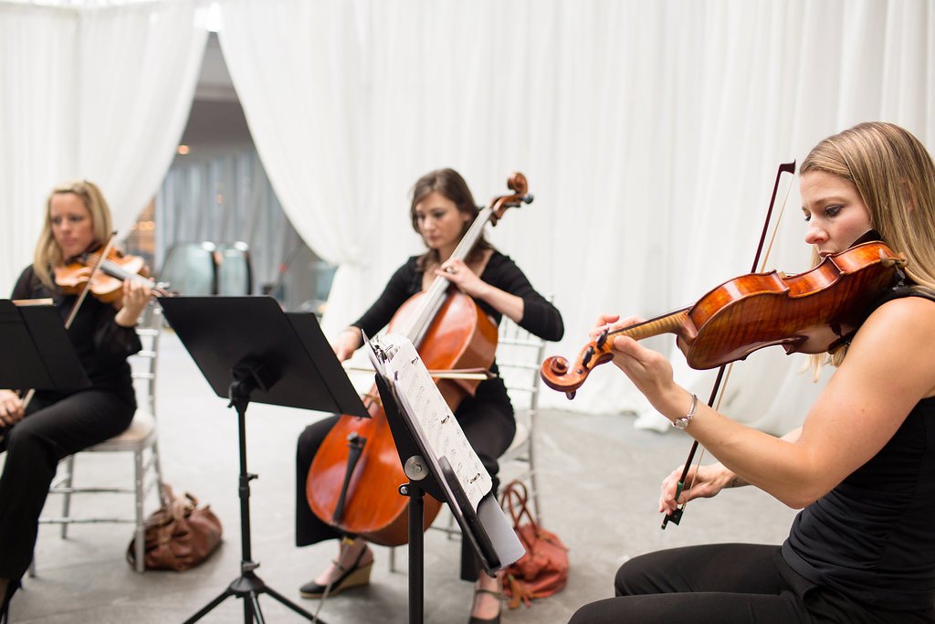 Instrumentalists Play at Ceremony