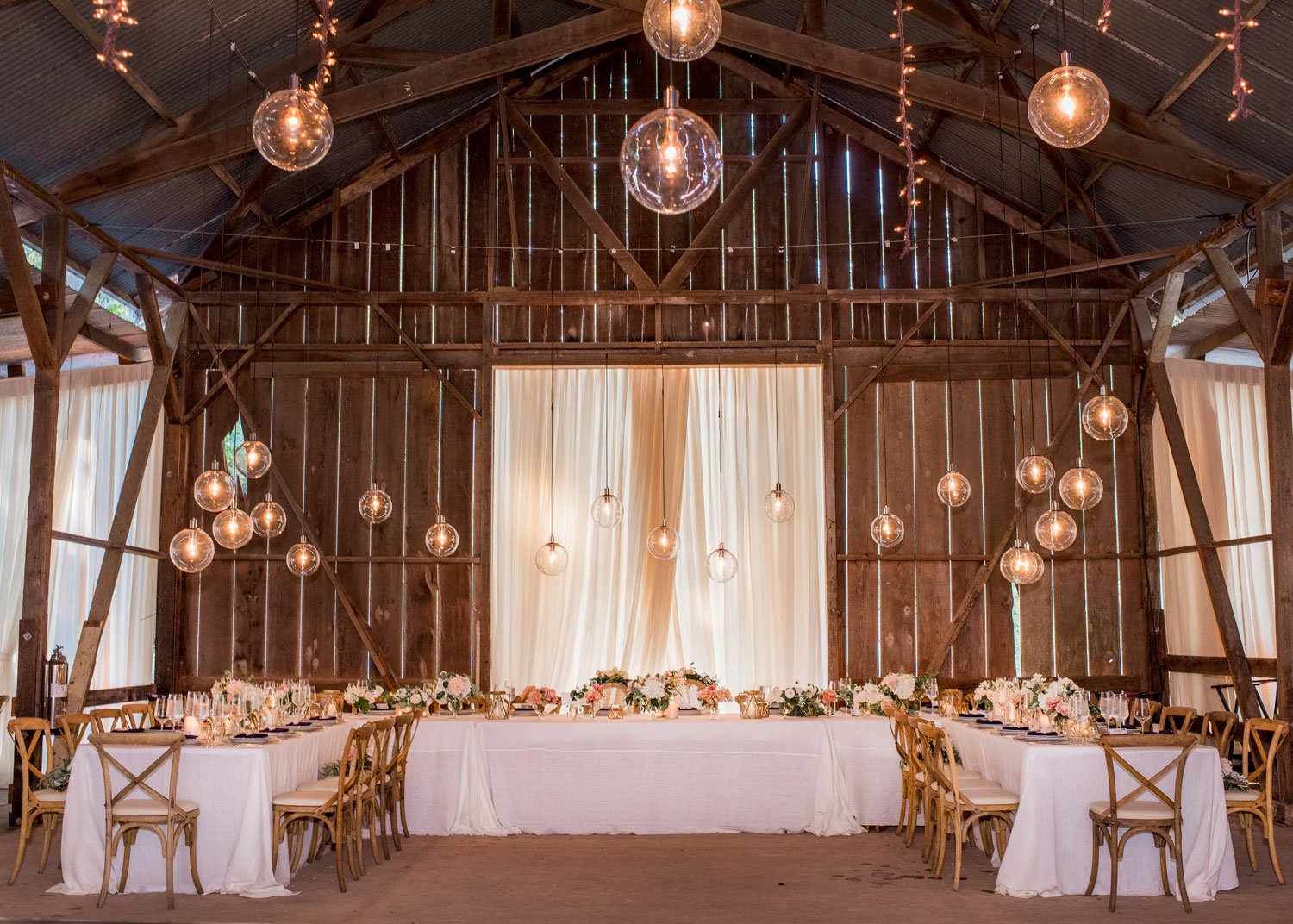 Rustic-Chic Barn Wedding Venue