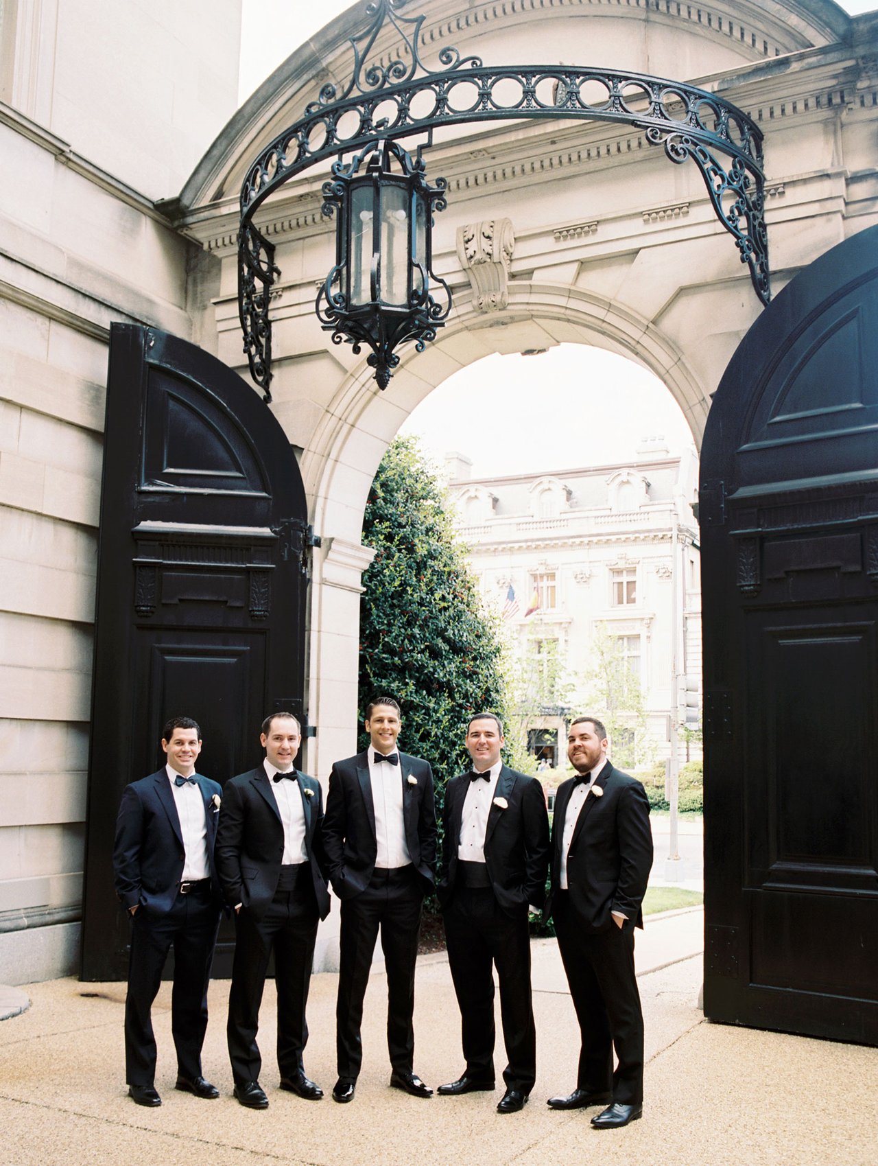 Groom with Friends & Family