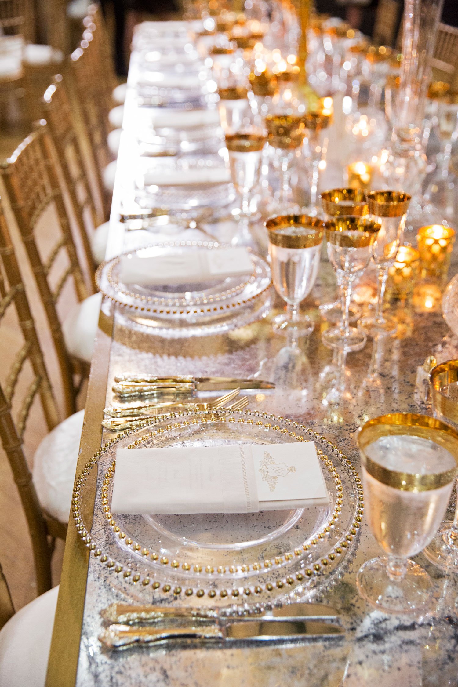 Grand Wedding with Regal Décor and Golden Details in Washington, DC ...