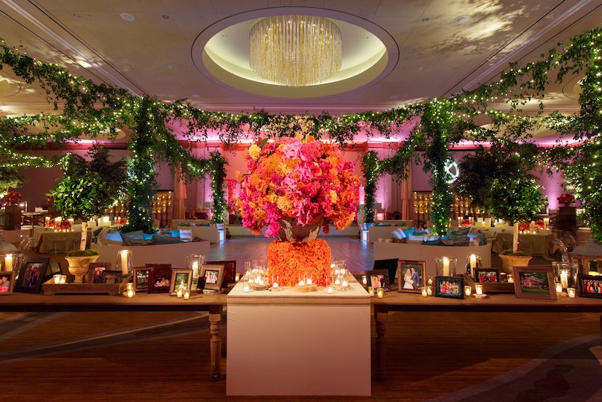 Welcome Dinner Centerpiece & Photos