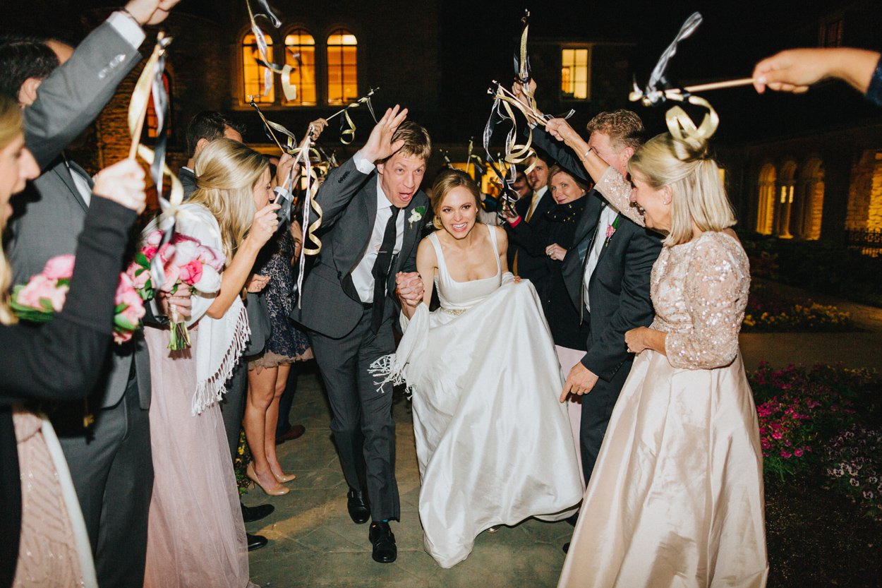 Grand Exit with Streamers