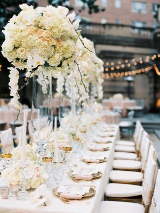 Romantic Tablescape at DC Wedding