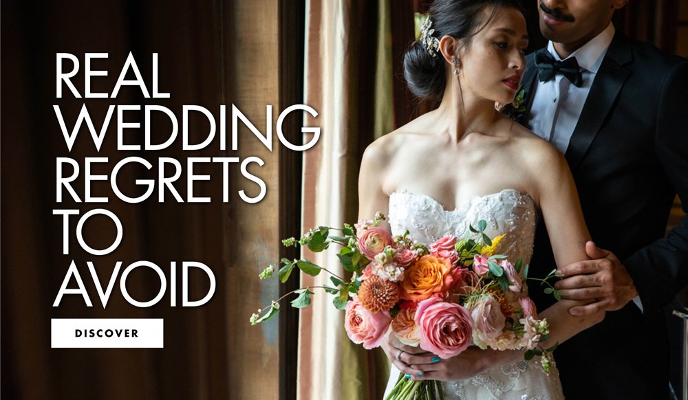 Don't Have the Same Wedding Regrets as These Real Brides