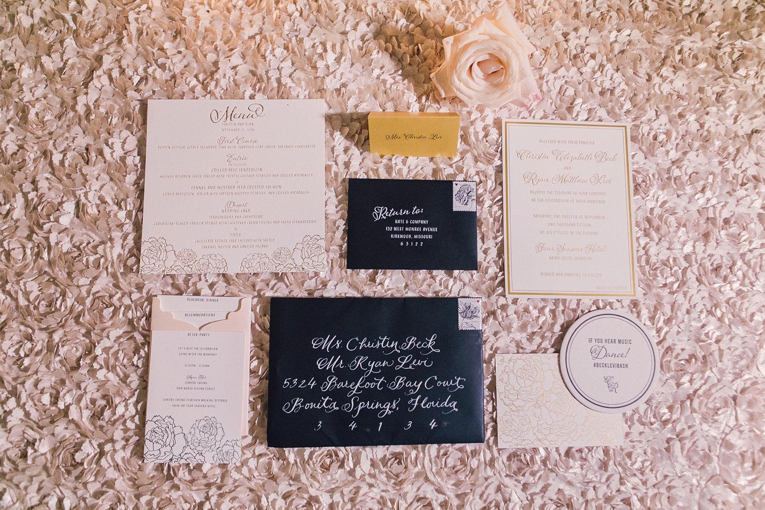 Elegant, Chic Invite Suite