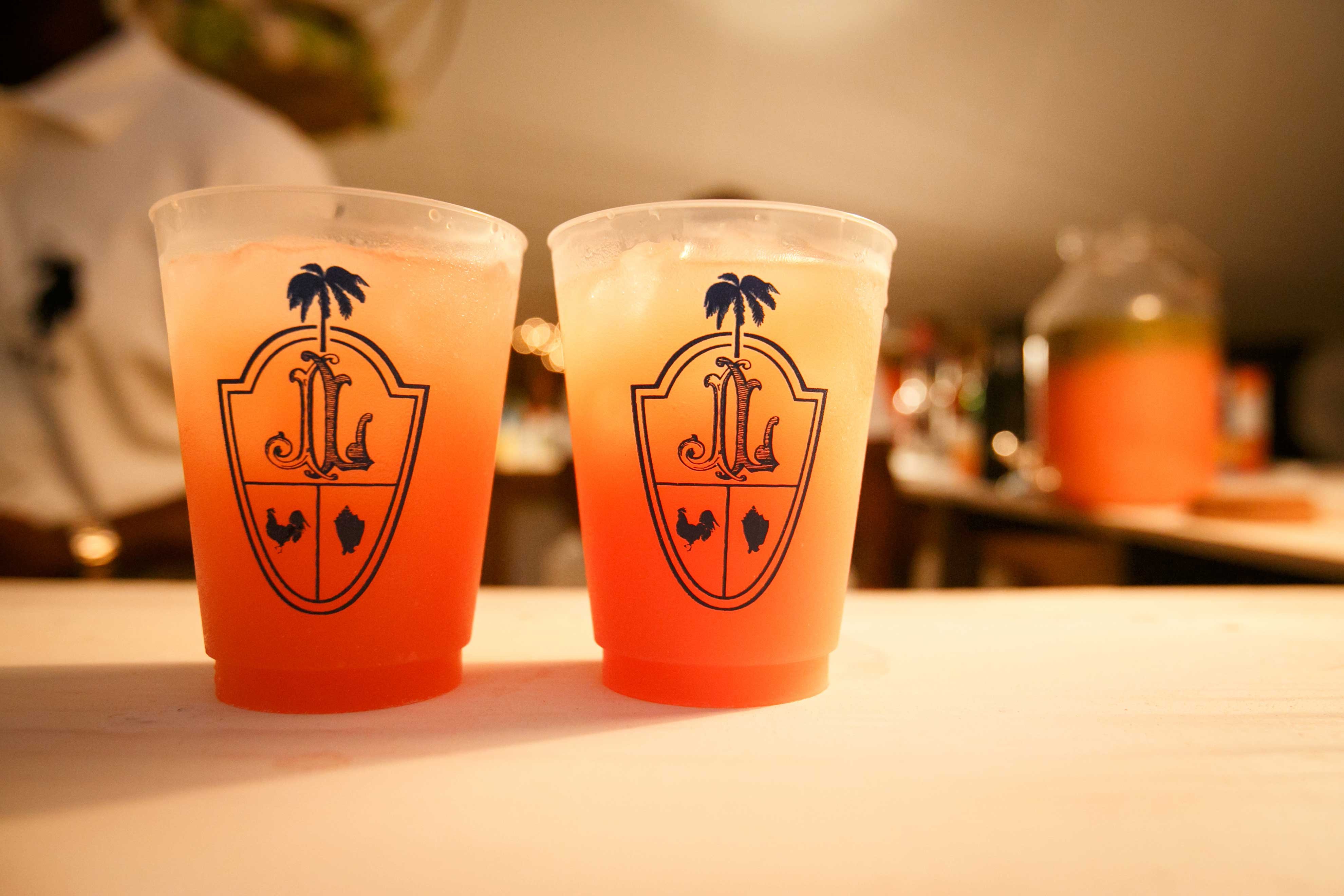 Cocktail Cups with Custom Monogram