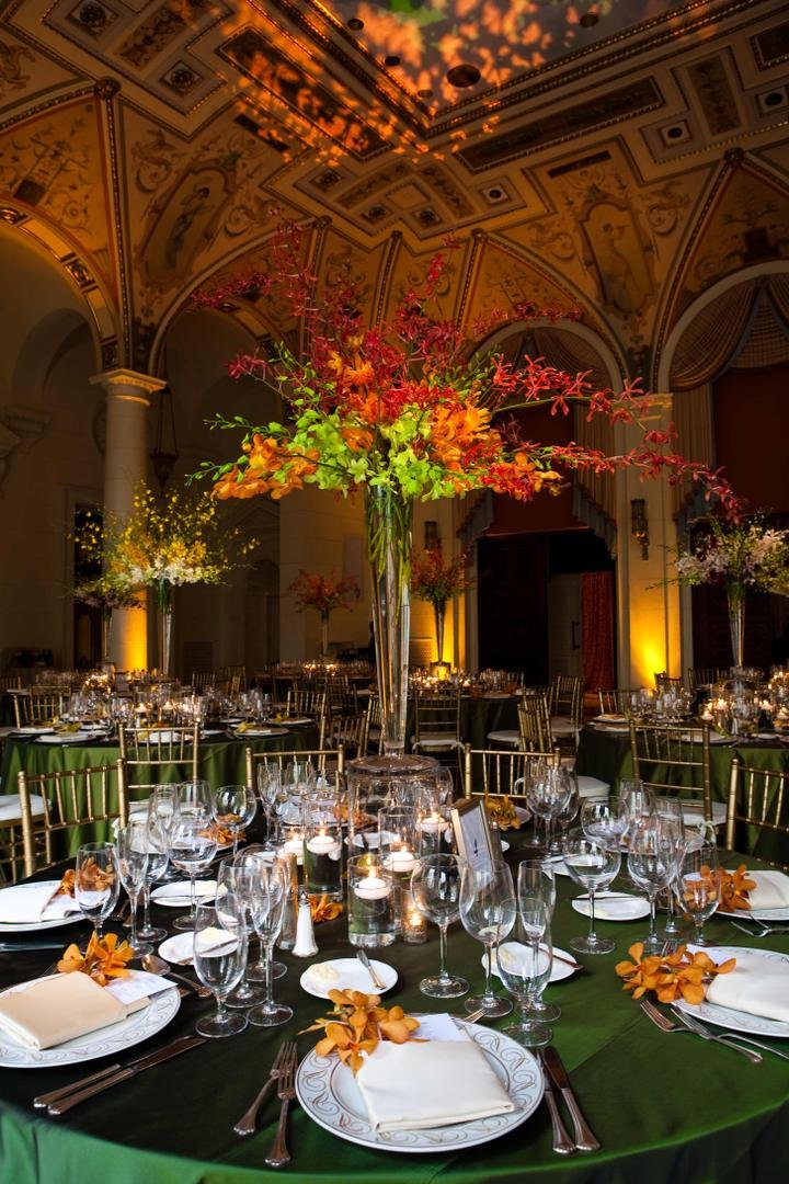 Colorful Reception Décor