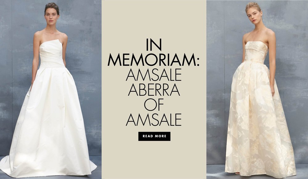 Remembering Amsale Aberra, Founder of the Amsale Bridal Label