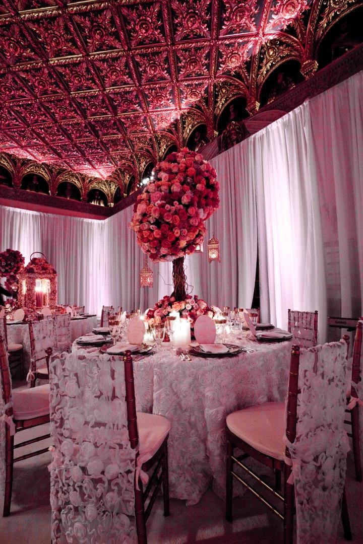 Textured White Linens