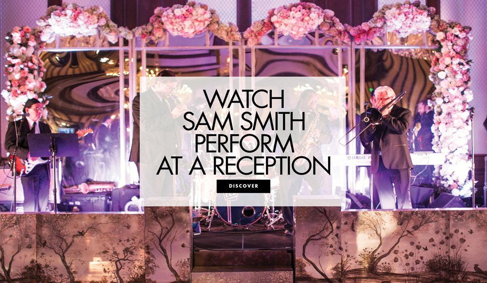 Watch Sam Smith Surprise a Couple at Their Wedding Reception!