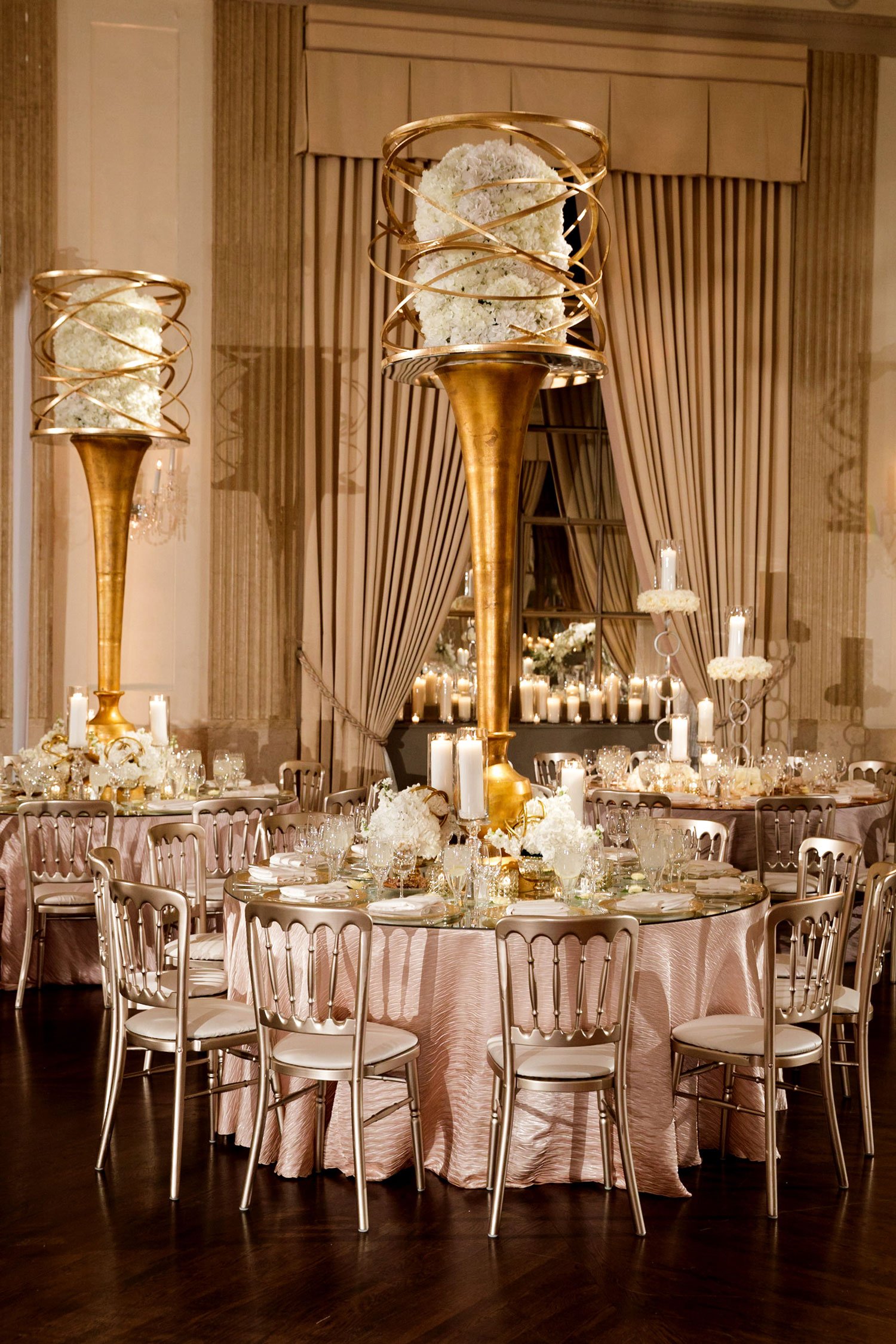 Unique & Modern Tall Centerpiece