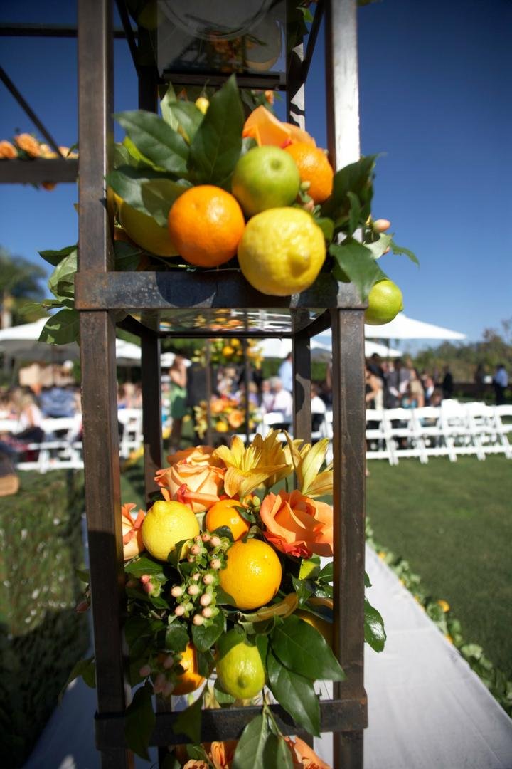 Fresh Fruit Ceremony Structure