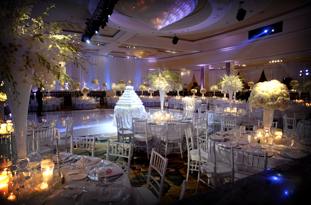 White Reception Space