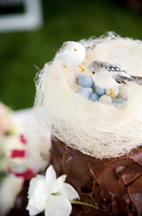 Bird's Nest Cake Topper