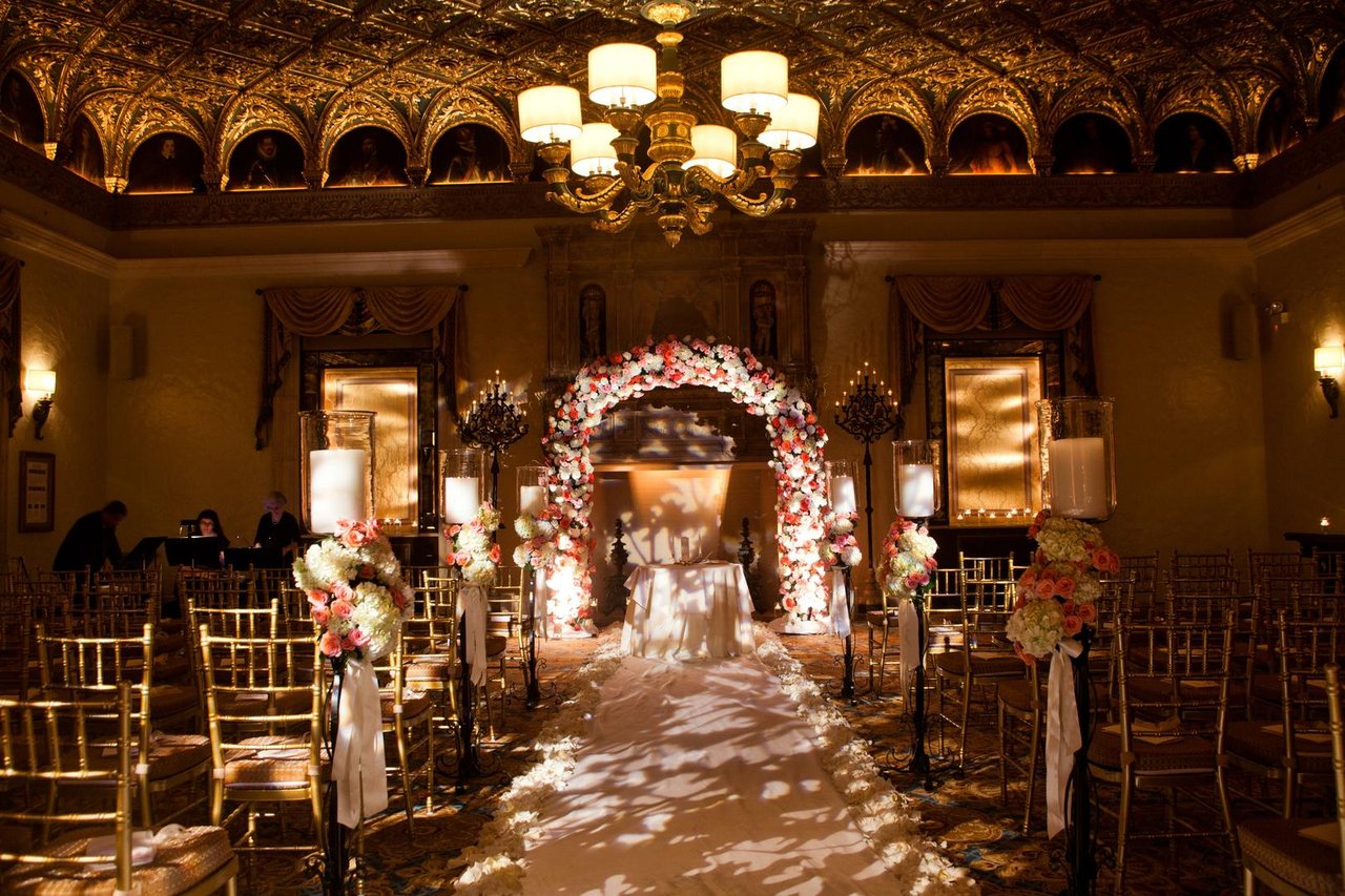 Golden Ballroom Wedding