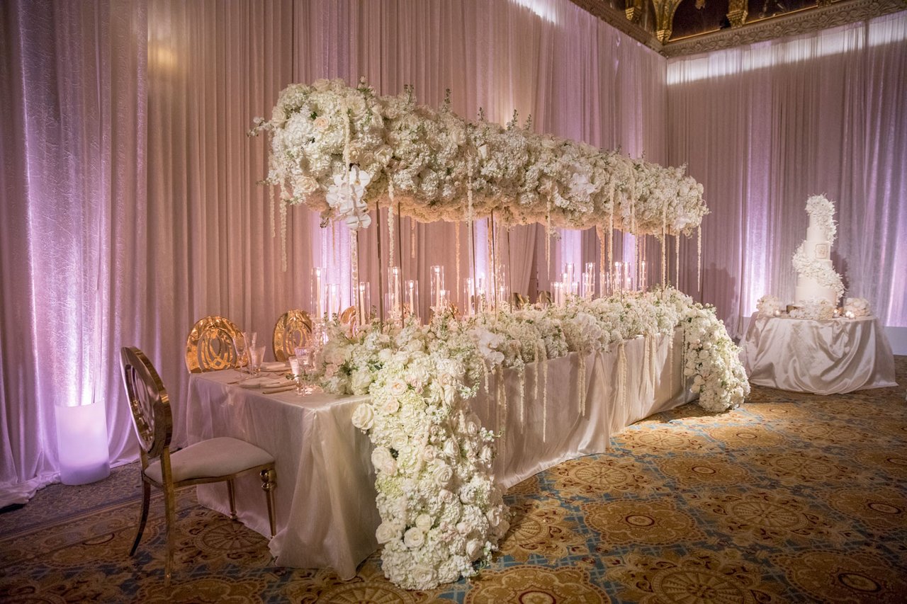 Ivory Wedding Reception at The Breakers