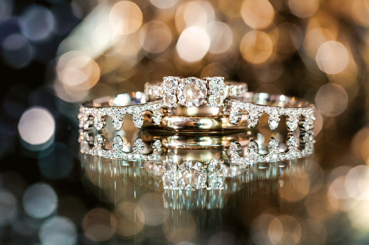 Crown-Inspired Wedding Ring