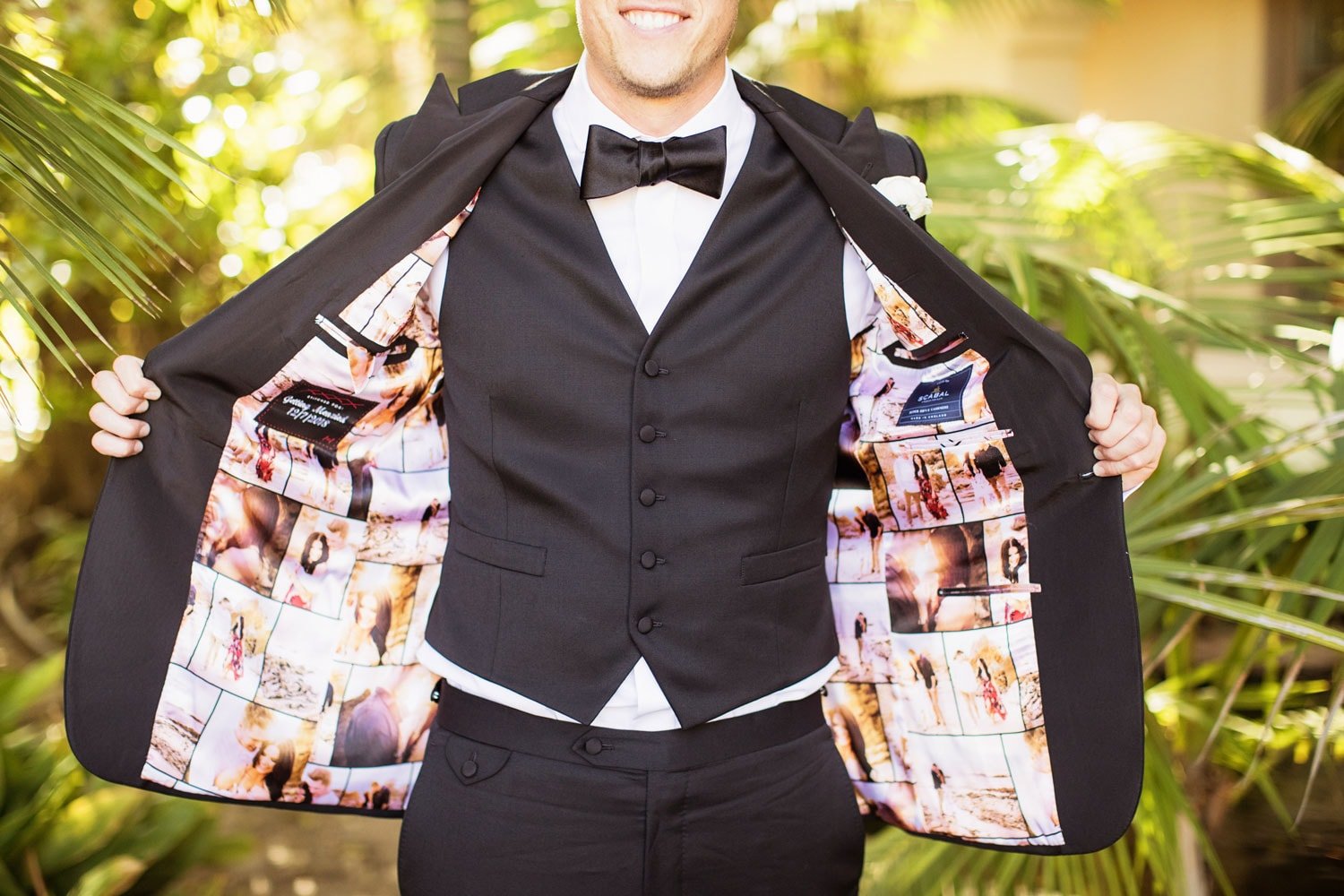 Custom Suit Jacket with Photos