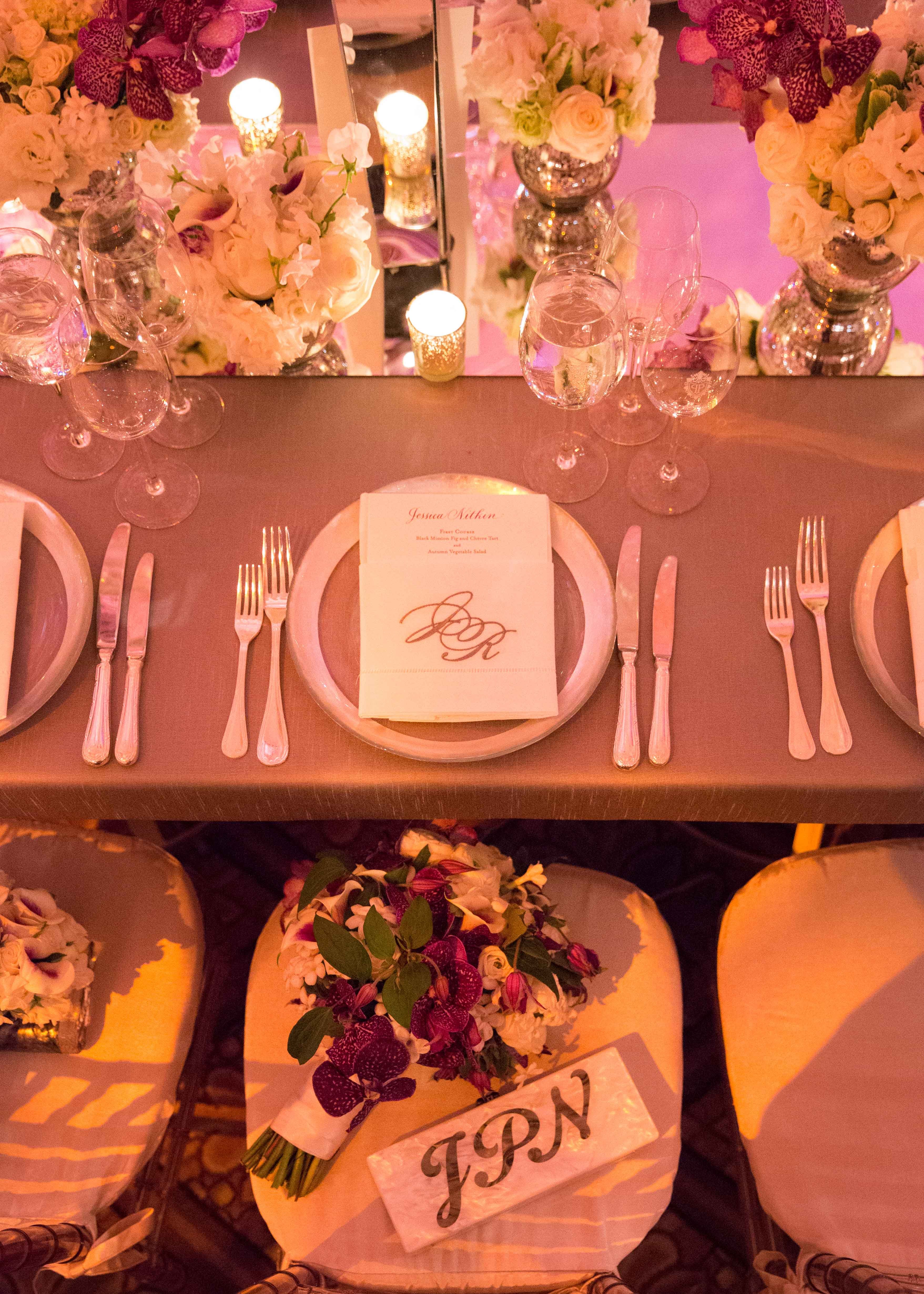 Aerial View of Seat & Reception Table