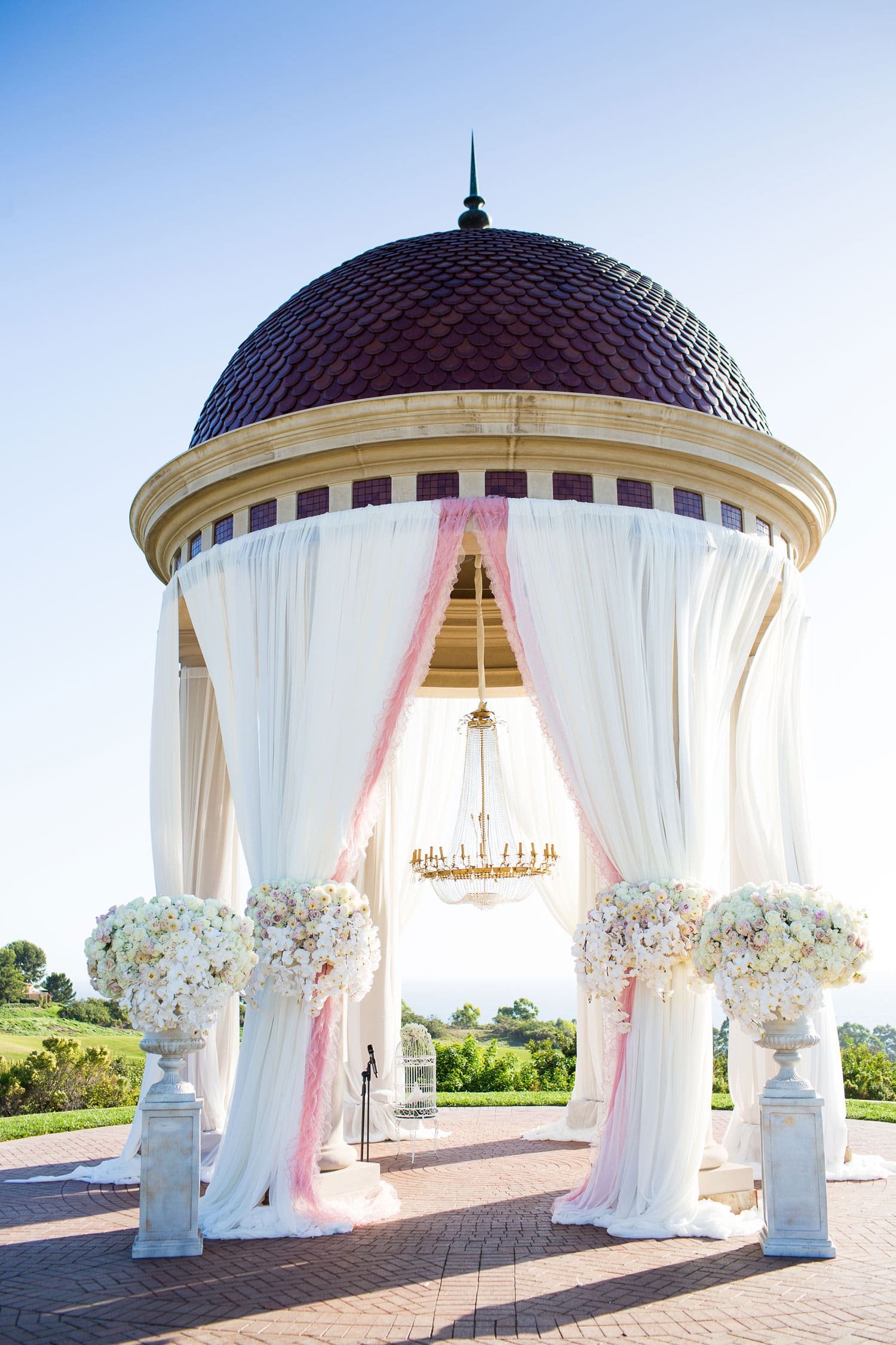 Ocean-View Ceremony + Glam Ballroom Reception in California