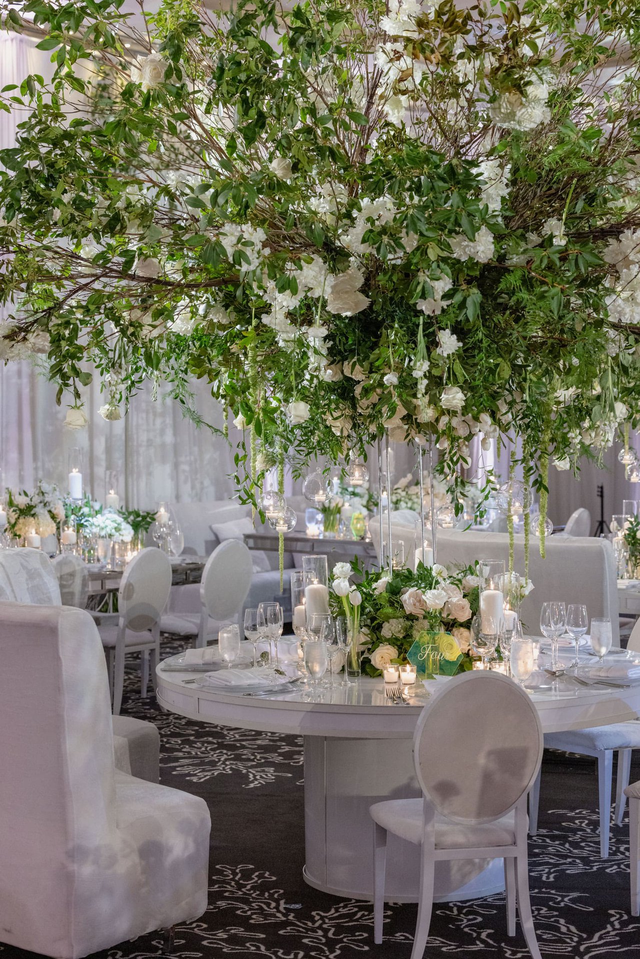 Tall "Tree" Wedding Centerpiece