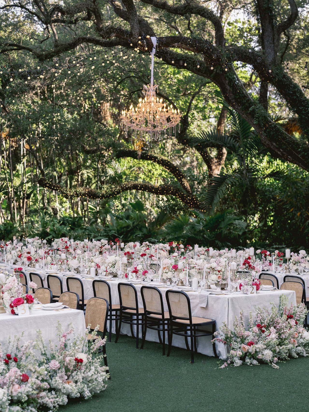 Outdoor Spanish-Style Wedding Reception