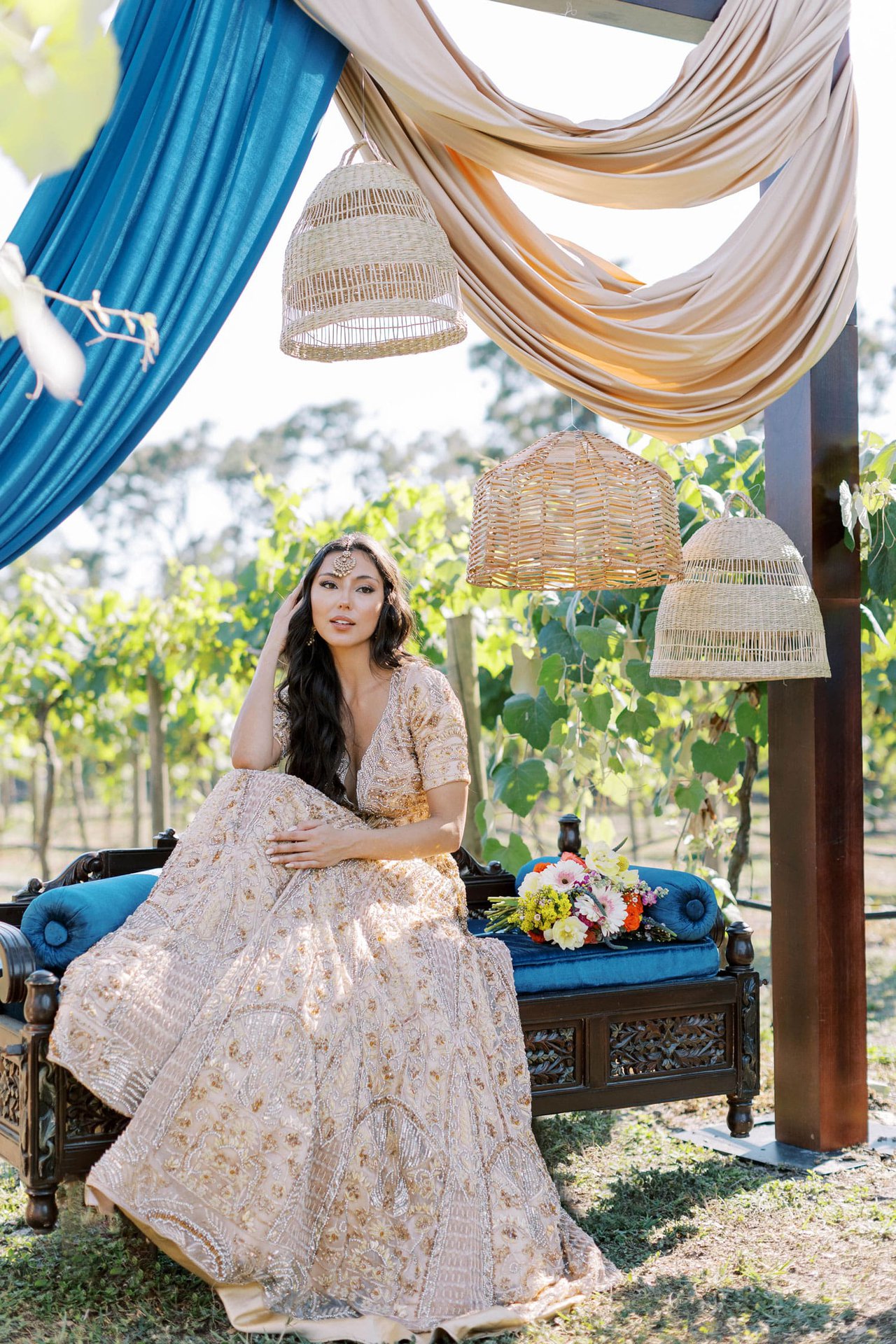 Bridal Portrait of Tas Events & Design Bride