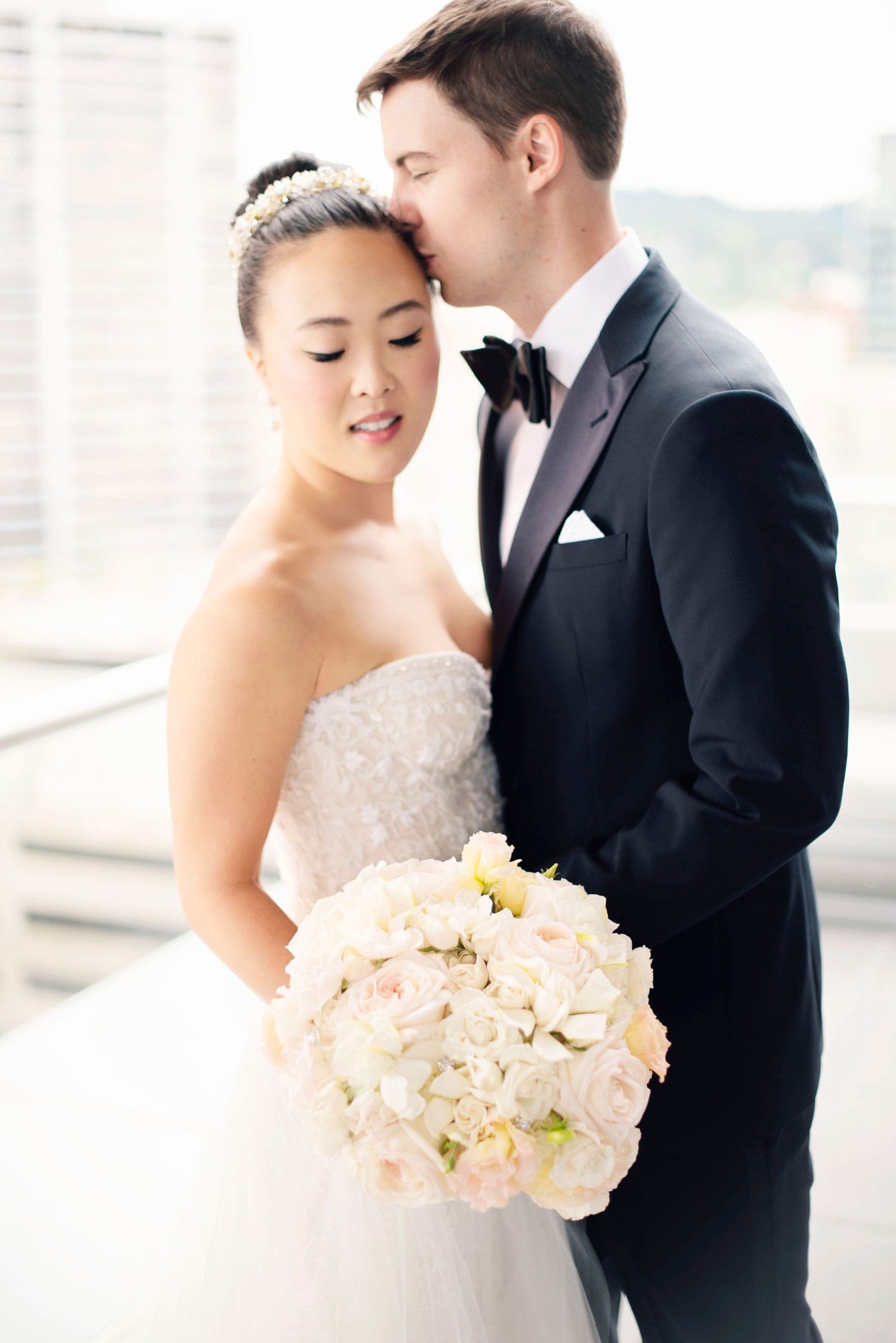 American-Korean Wedding with Two Ceremonies + a Luxe Ballroom Reception