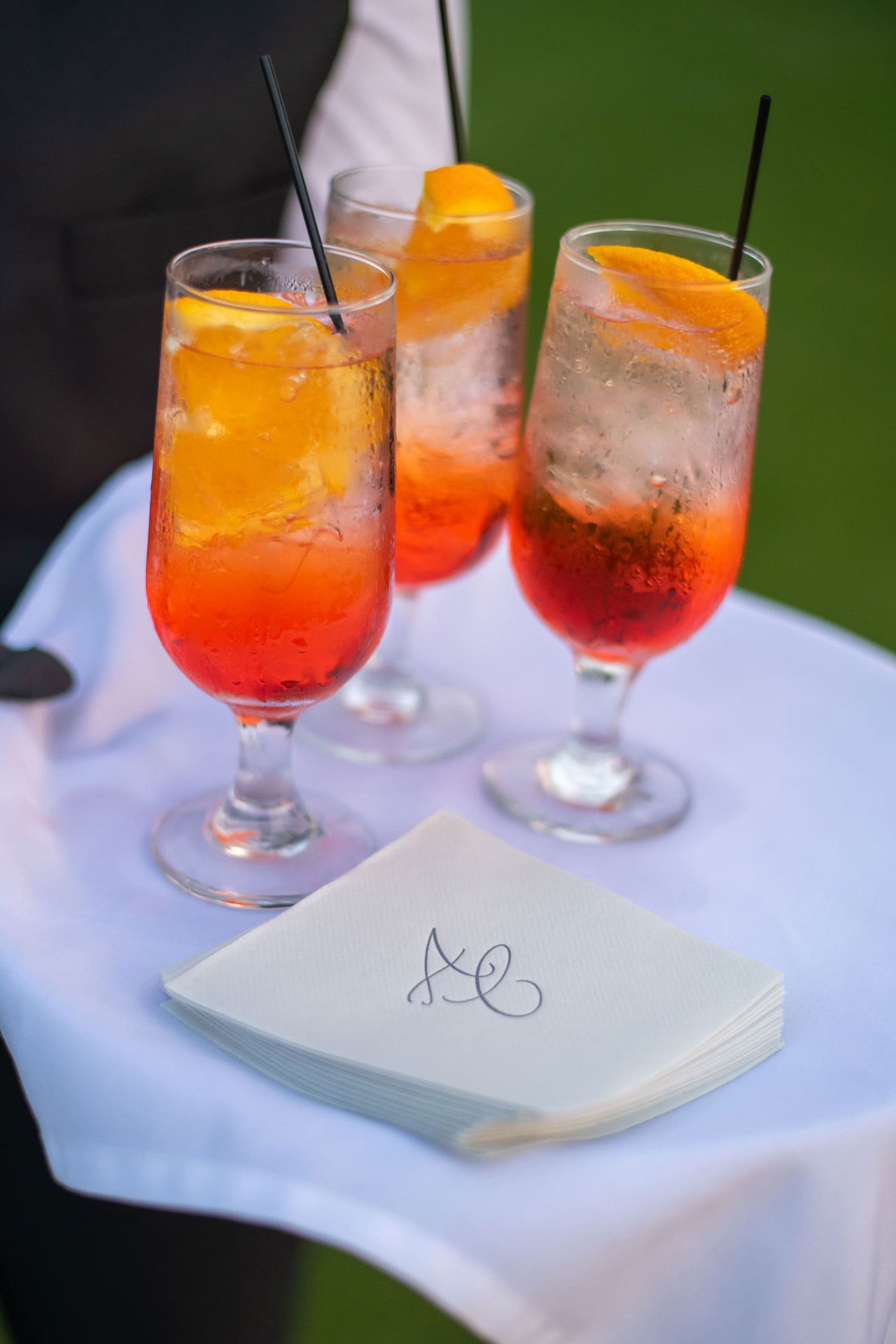 Aperol Spritz Wedding Cocktails