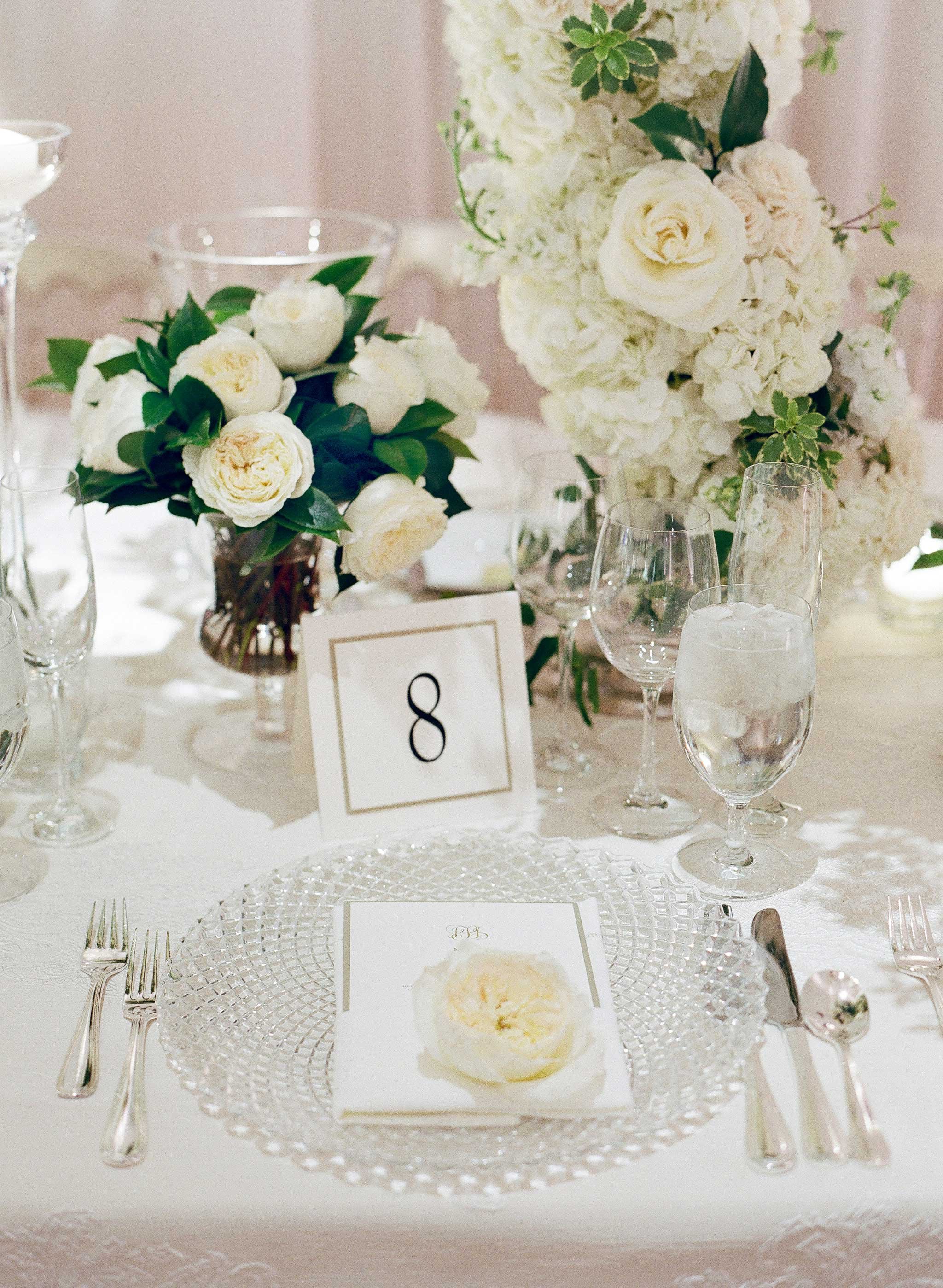 Sophisticated Crystal Charger Plate