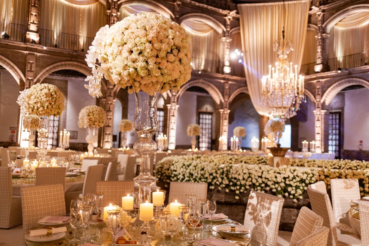 Opulent Destination Wedding Reception