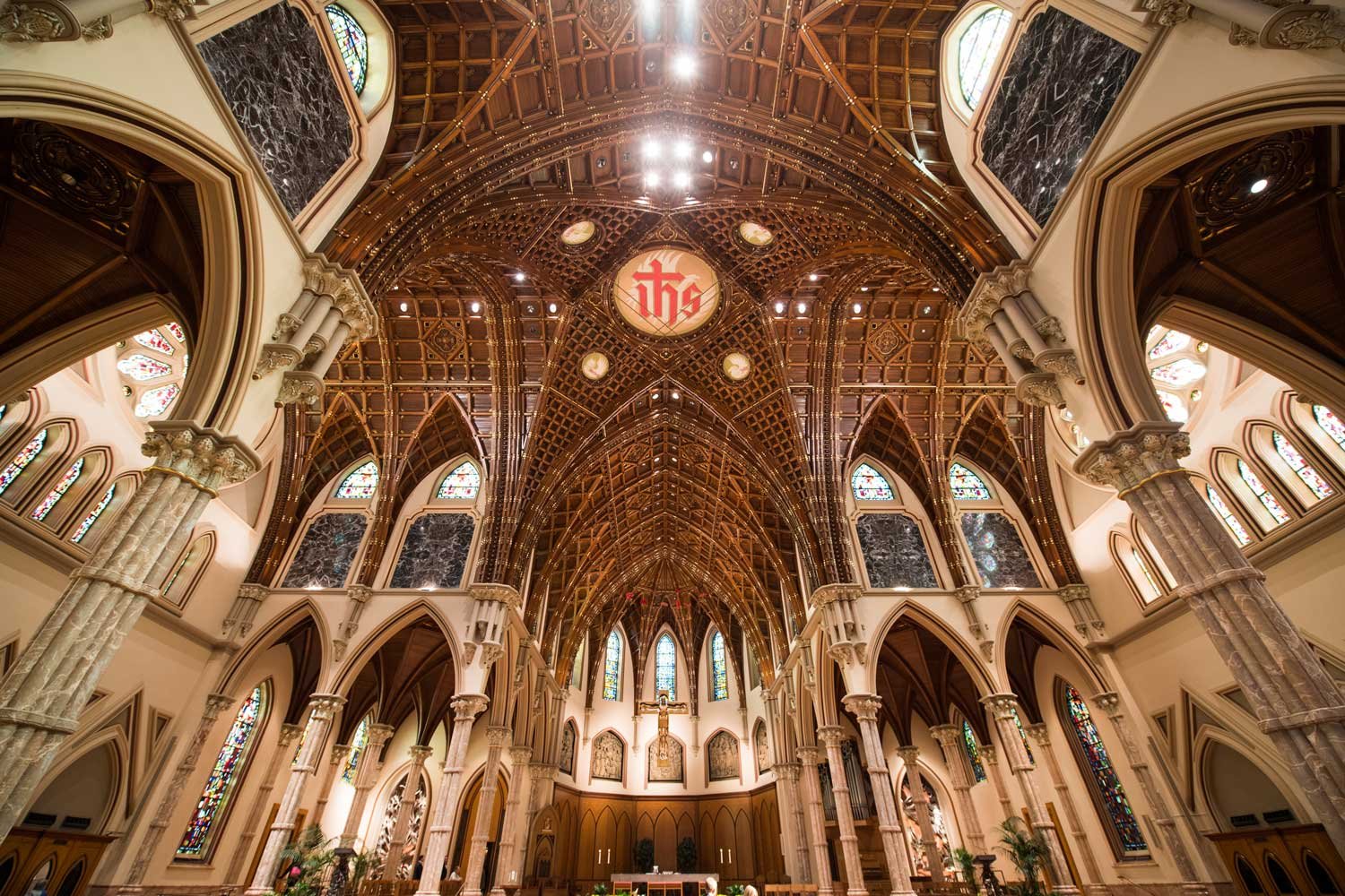 Tall Arches at Chicago Church