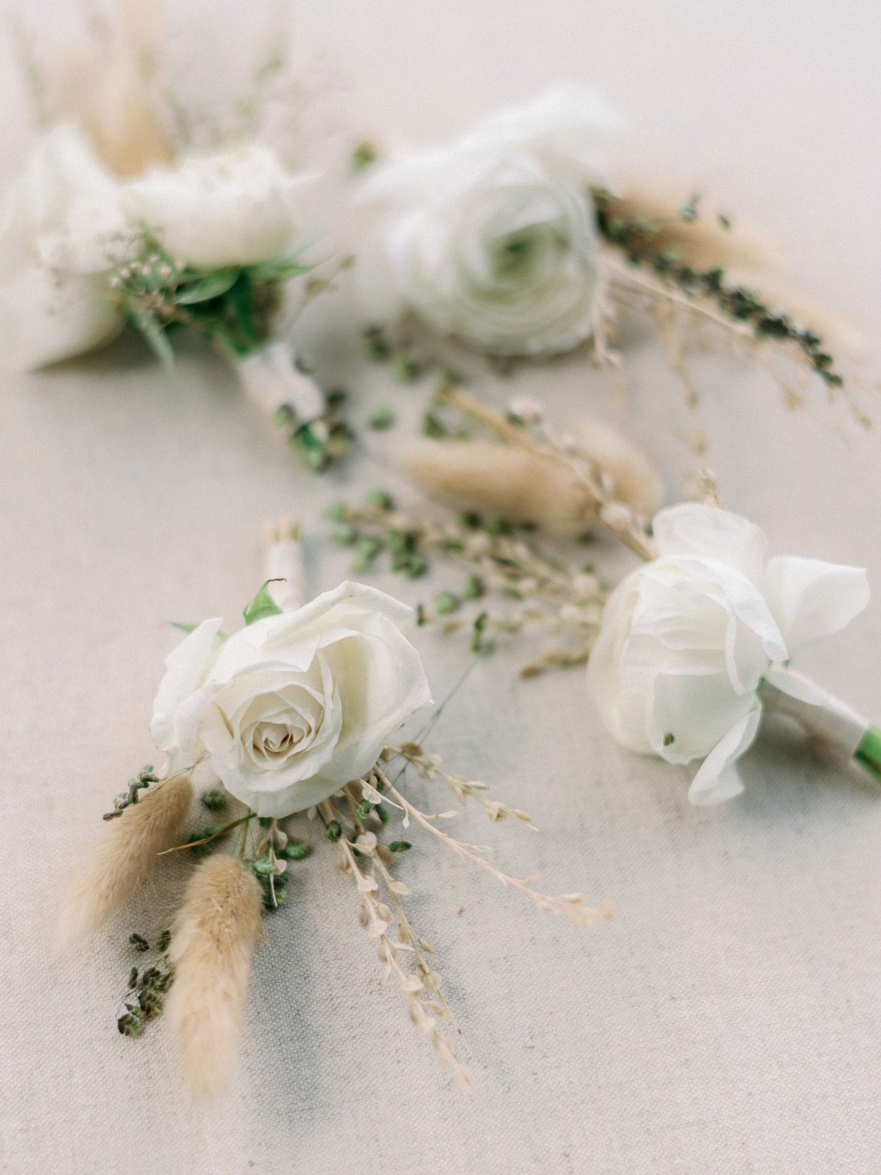 Modern-Rustic Wedding Boutonnieres