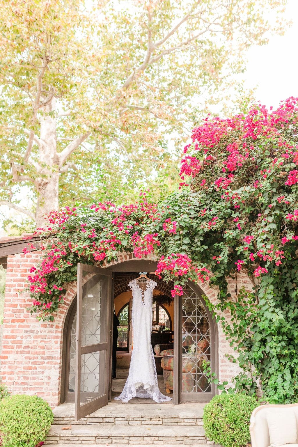 Real Wedding: Bride Wears Custom Gown by Michael Costello