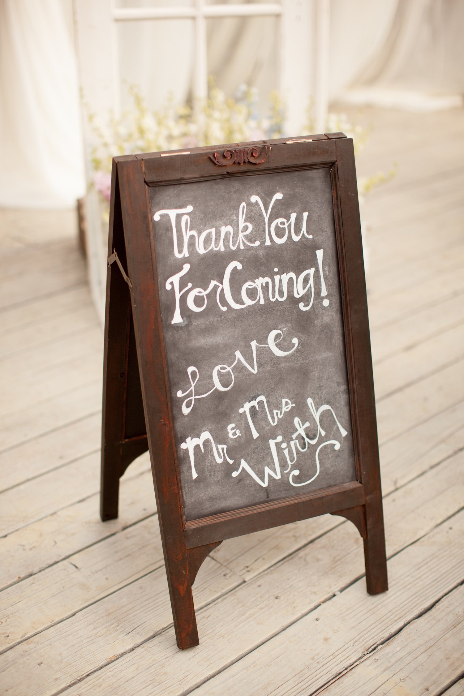 Cute Chalkboard Sign