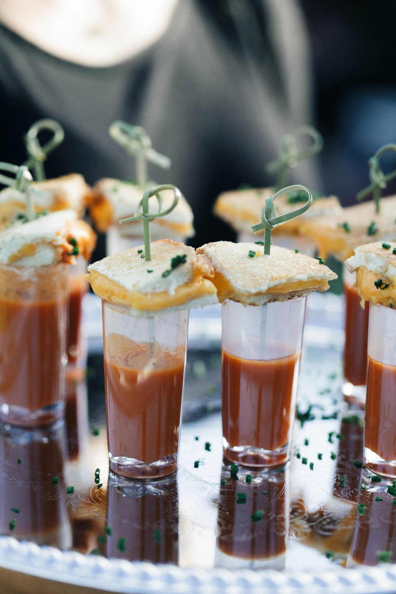 Grilled Cheese & Tomato Soup Shot