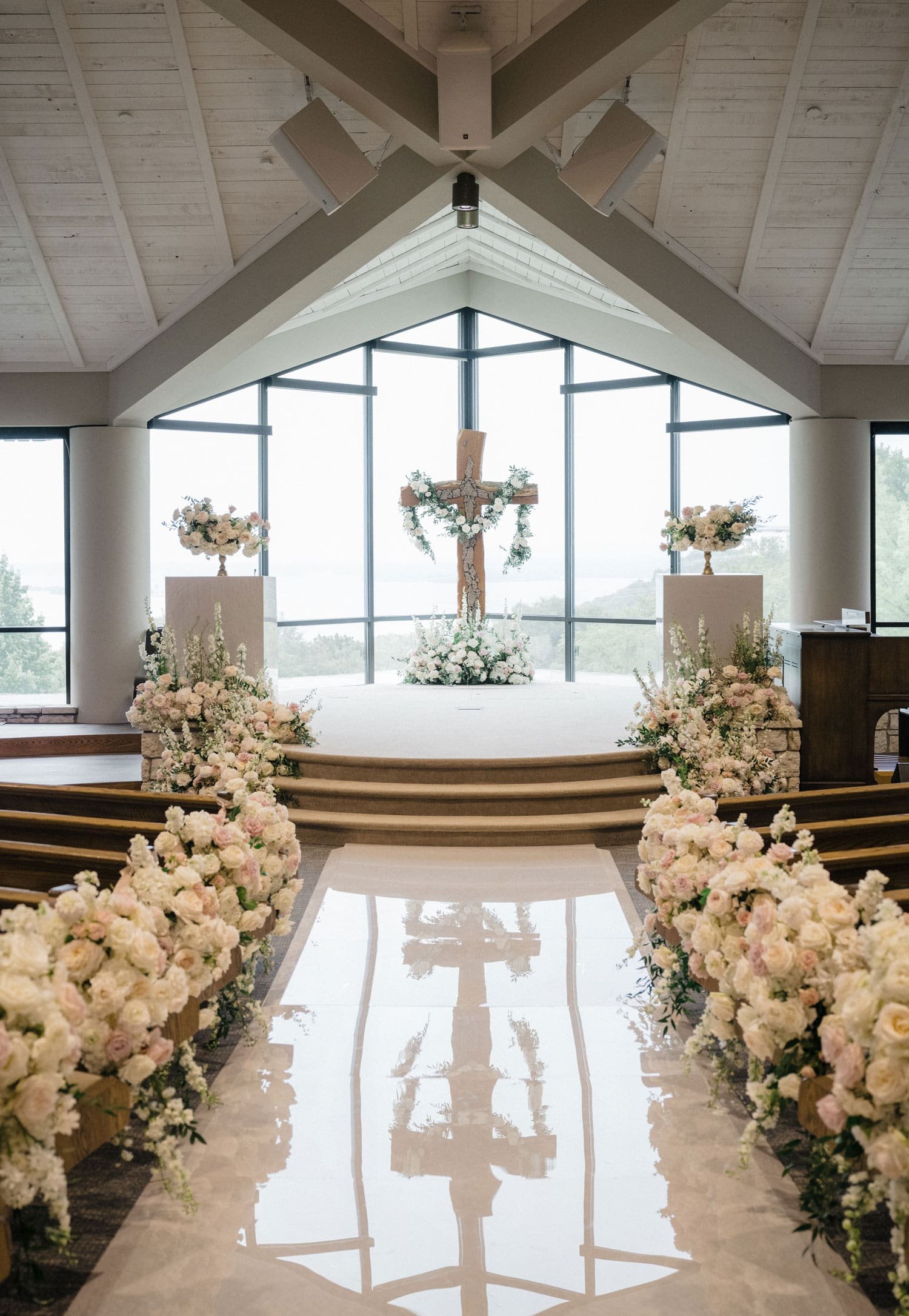 Horseshoe Bay Chapel & Tent Wedding by the Lake