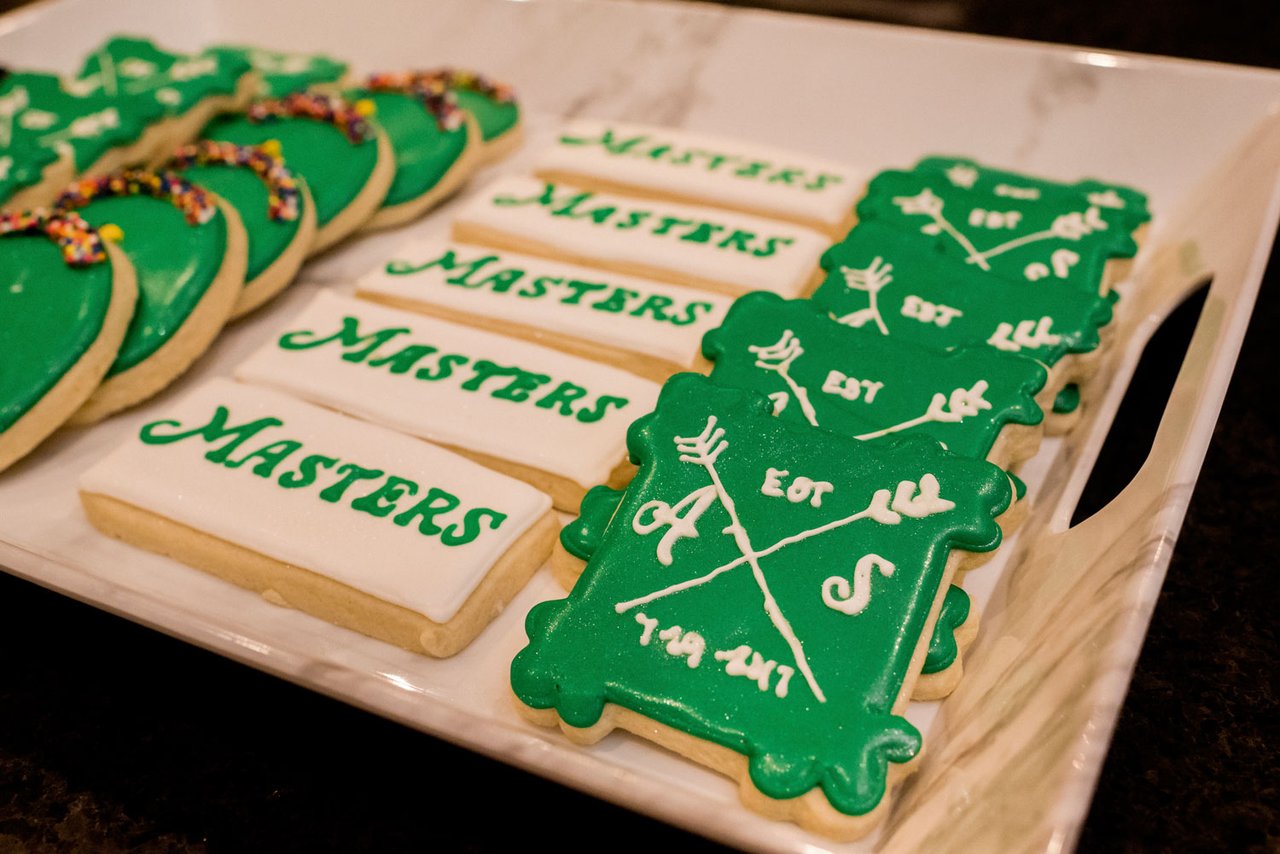 Masters-Themed Cookies