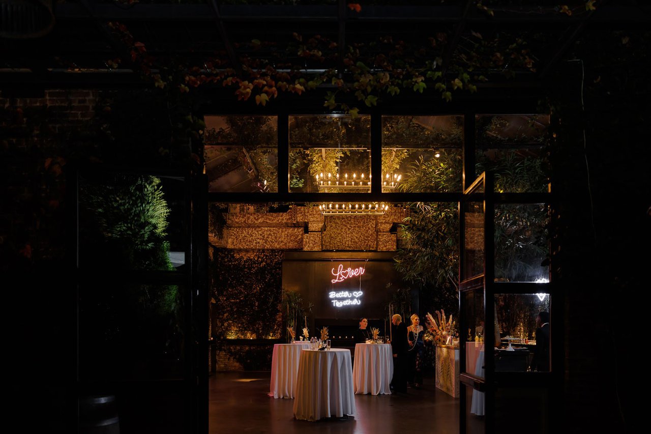 Cocktail Hour & Bar Area at NYC Venue